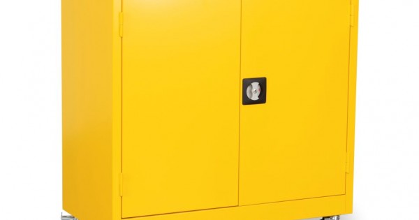 Armorgard SafeStor HMC2 | Mobile COSHH Hazardous Substance Cabinet ...