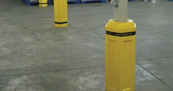 Slimline standard column protectors CP100| Rotationally Moulded Colum ...