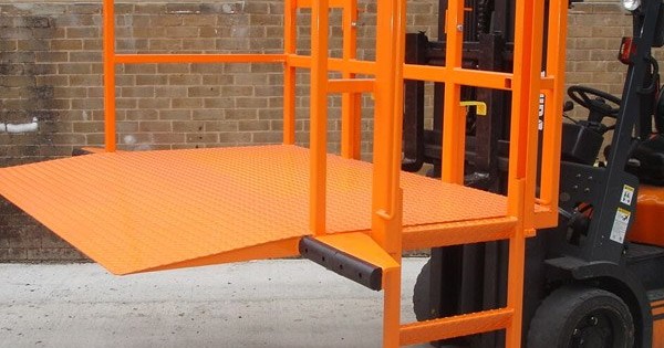 Fork Mounted Cage/Pallet Loadlifter | Forklift Mounted Loading/Un ...