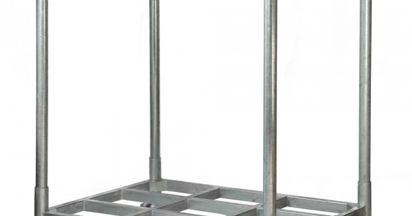 Heavy Duty Galvanised Demountable Post Pallet NUP595P | Warehouse Large ...