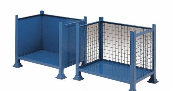 Steel Open Fronted Box Pallets POF616146MBX | Steel or Mesh Open ...
