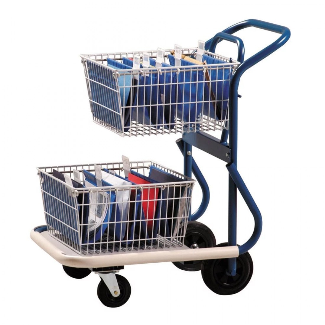 GT1 Mail Trolley | GT1 Mailroom Office Trolleys | Bluesea Industrial ...