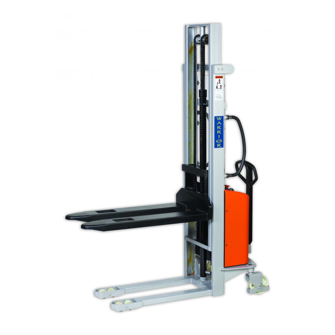Semi Electric Stacker With Wrap over Forks WR1025 | Lifting & Handling ...