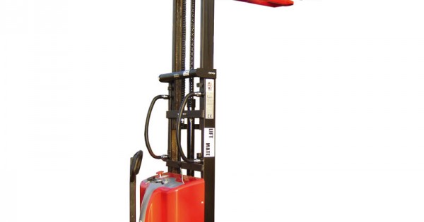 Semi Electric Stacker With Wrap over Forks KIE1000 | Lifting & Handling ...