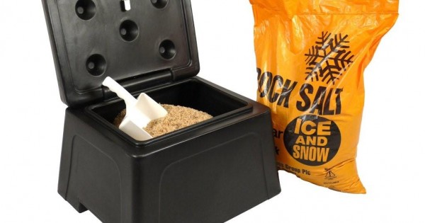 Mini Grit Bin RW0007 30 litre | Mini Salt/Grit Bins | Bluesea ...